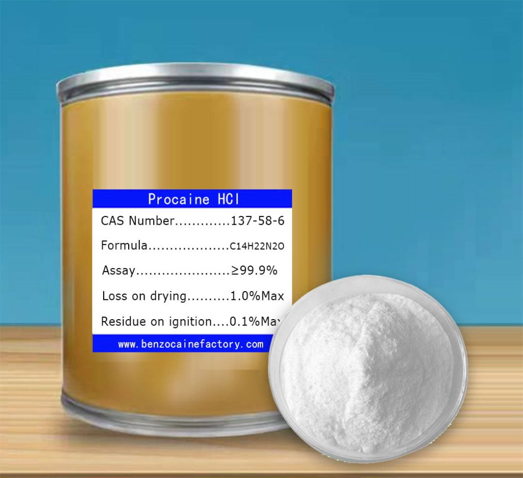 1kg Procaine HCl - BenzocaineFactory
